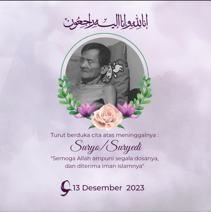 Media Patrolipos Turut Berduka Cita Atas Meninggalnya Almarhum Suryo ...