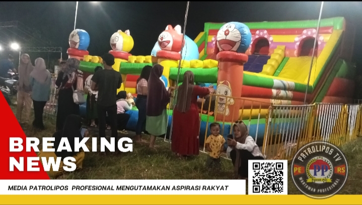 Pasar Malam Bina Ria Di Desa Jangur Inilah Surganya Hiburan - Patroli Pos